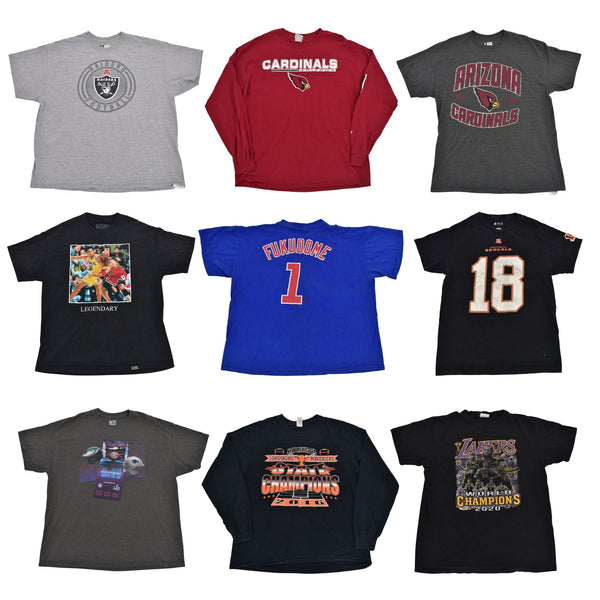 Pro Sports Tees Mix of 15 | Vintage & Modern Wholesale | LA Vintage