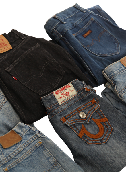 Mix of Women's Branded Jeans| LA Vintage Wholesale Supplier