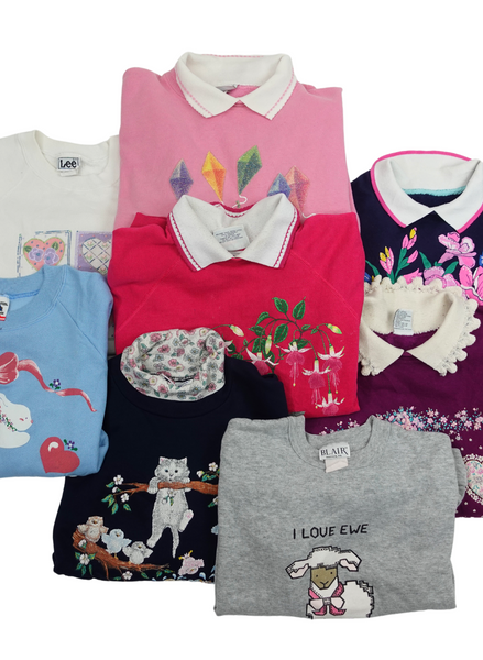 Grandmacore Sweaters Mix of 20 - LA Vintage